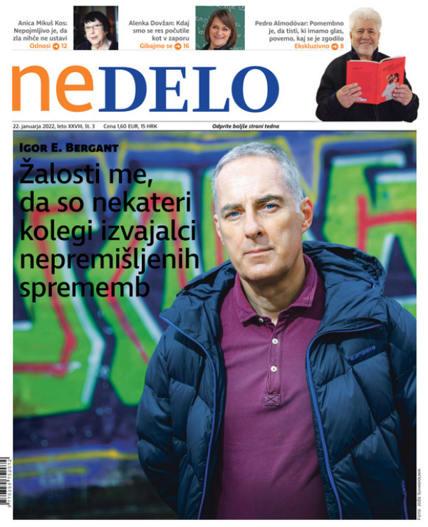Igor E. Bergant je žalosten: o novinarjevih strategijah izmikanja ...